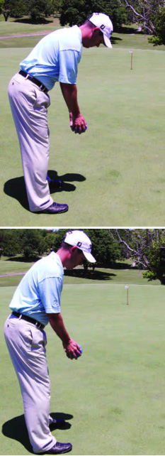 Proper Posture Is Key To Simplify Putting